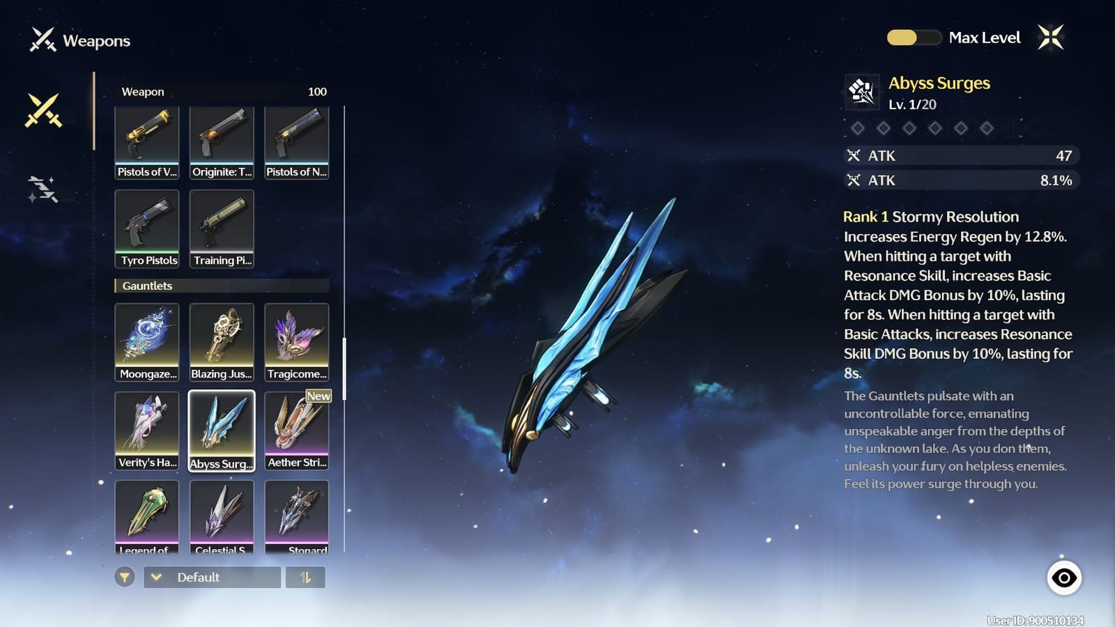 Best weapons for Iuno in Wuthering Waves