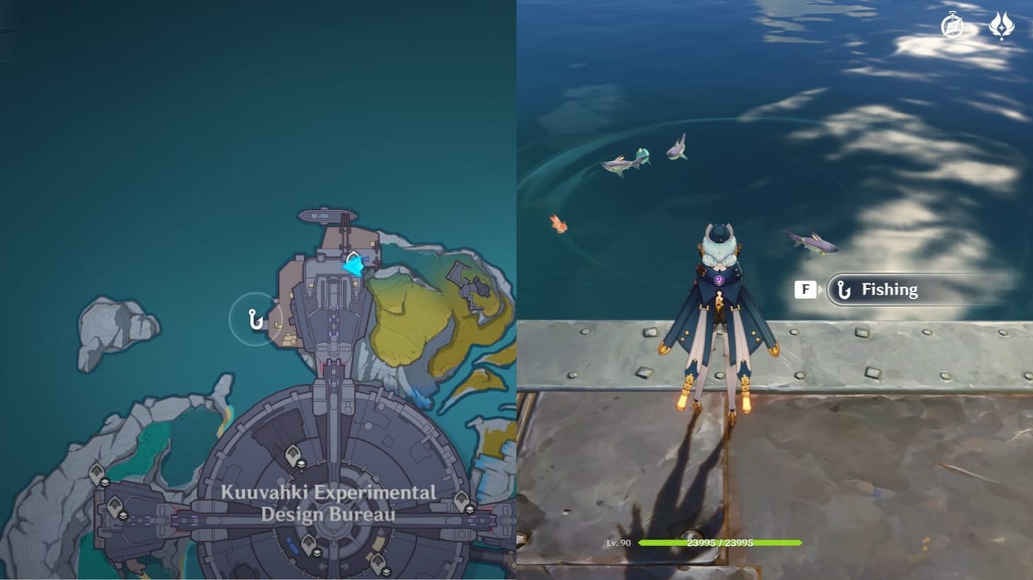Genshin Impact Nod-Krai fishing locations, rewards, and fishes