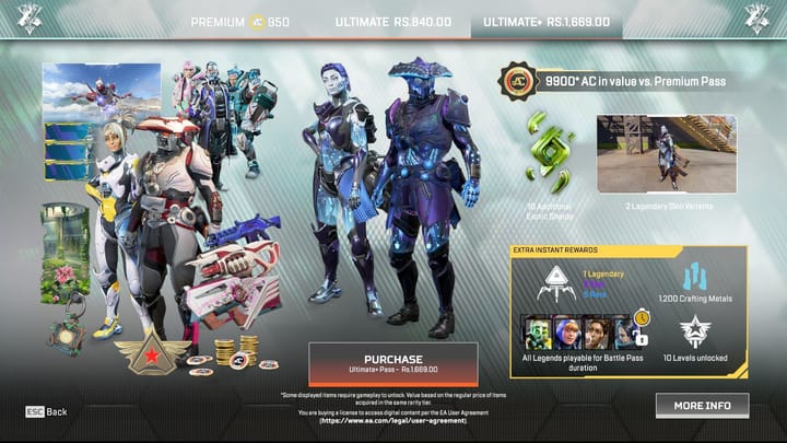 Apex Legends Season 26 Split 2 Battle Pass: All rewards, price, and is ...