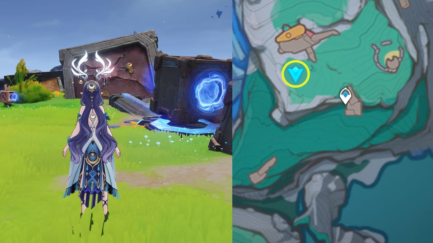 Genshin Impact Nothing Passage 3 Common Chests puzzle guide