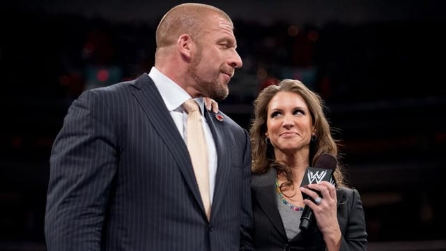 When Stephanie McMahon was forced by Vince McMahon to kiss WWE Hall of ...