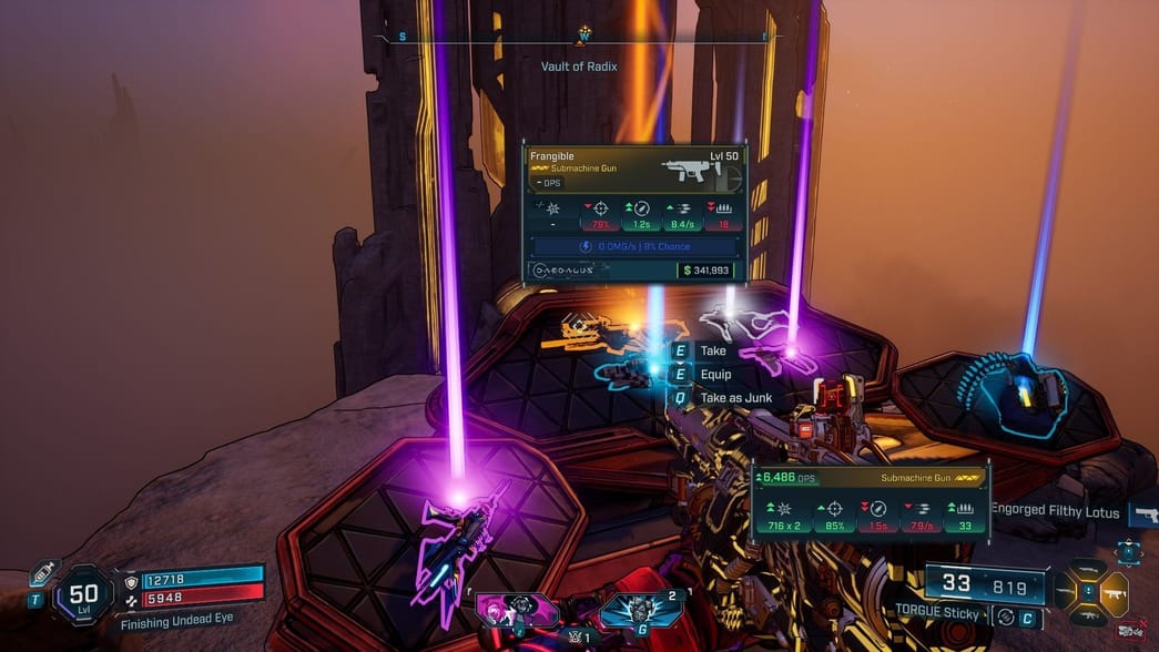 Borderlands 4: Borderlands 4: How to get Frangible legendary SMG