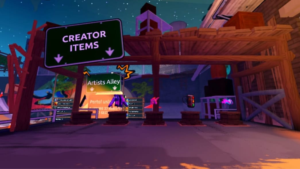 All Creator items in The Takeover