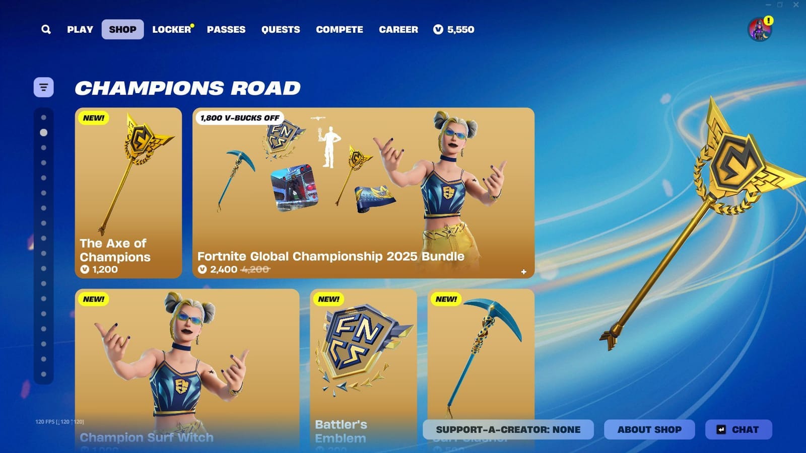 How to get Champion Surf Witch skin in Fortnite