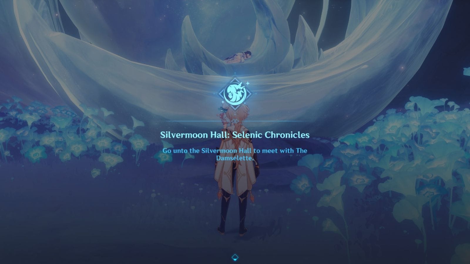 Genshin Impact Silvermoon Hall: Selenic Chronicles guide (Get free glider skin)