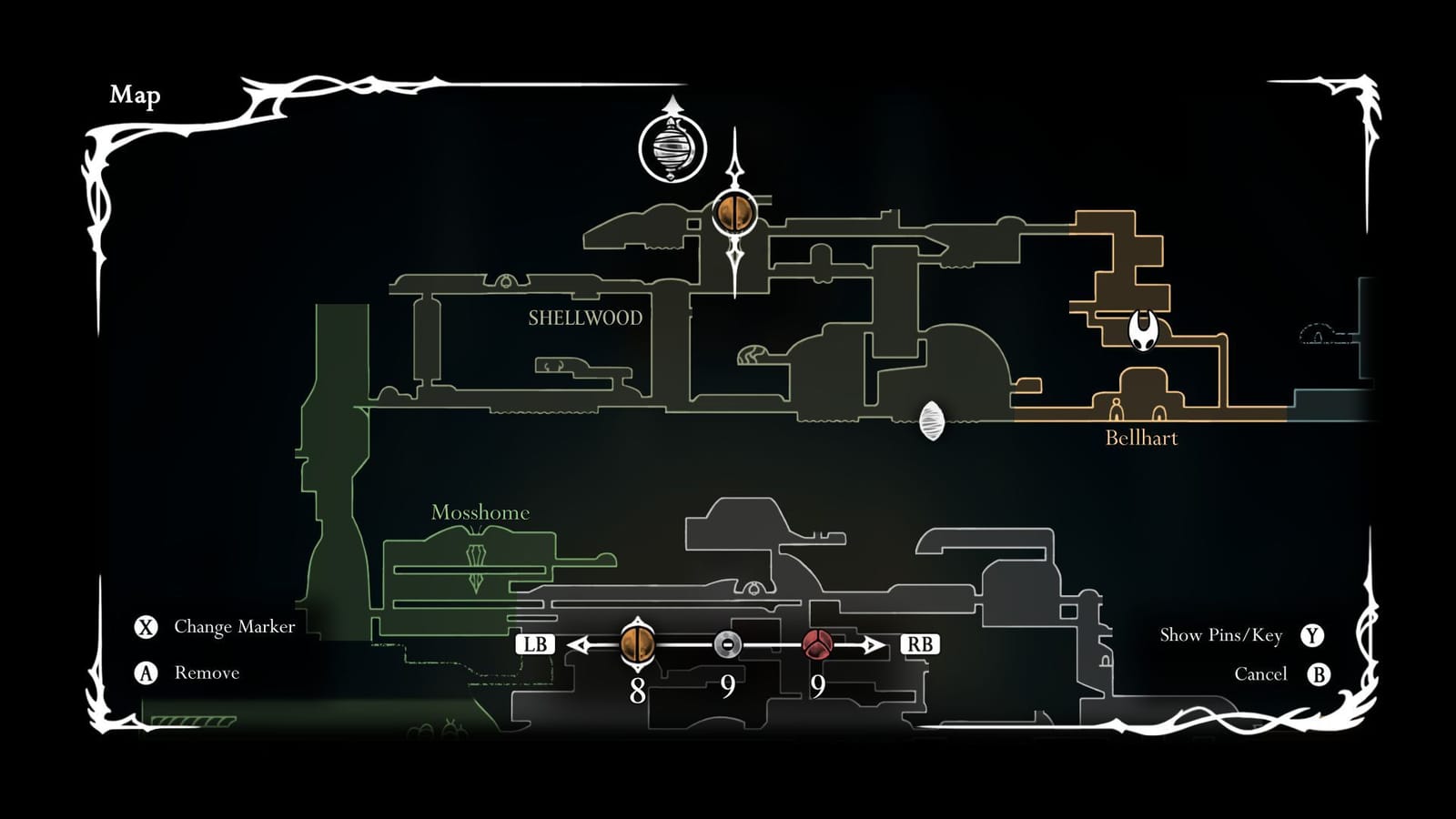 How to get the Cling Grip Ancestral Art in Hollow Knight Silksong