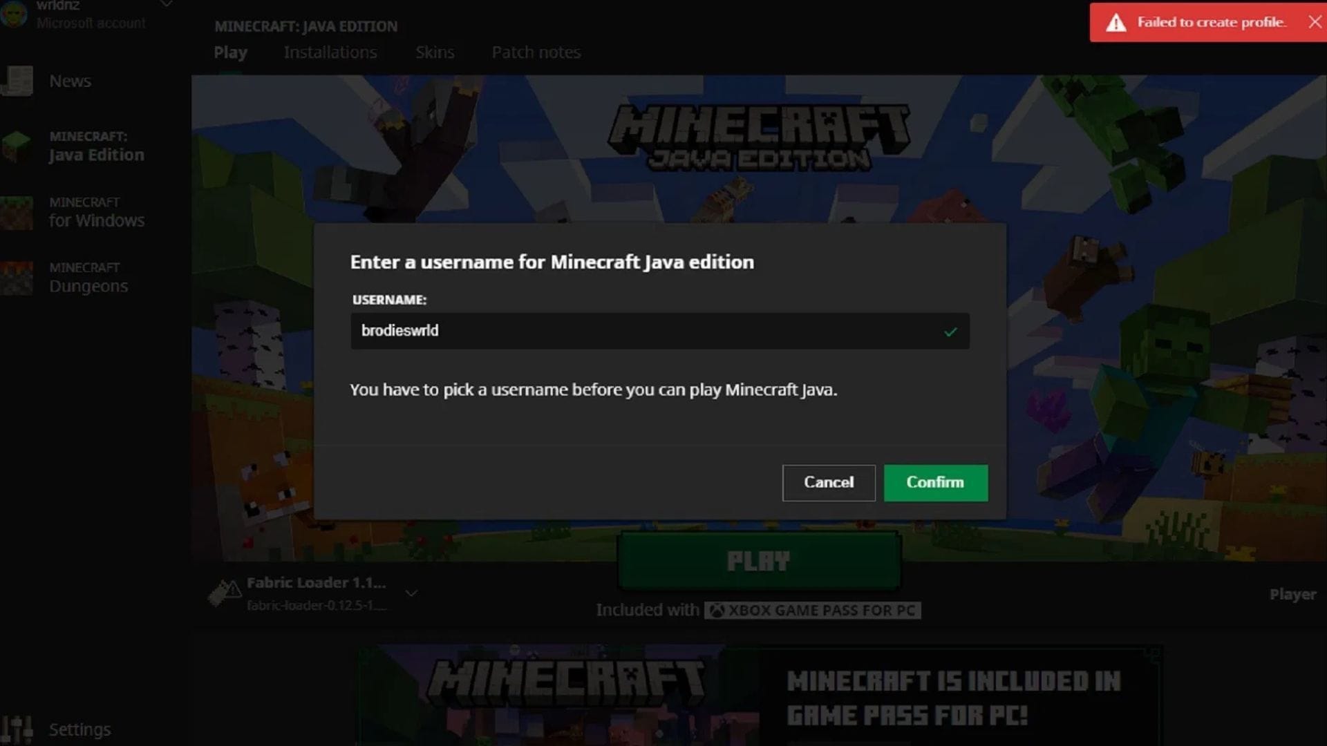 Minecraft "failed to create profile" error: Possible fixes explored