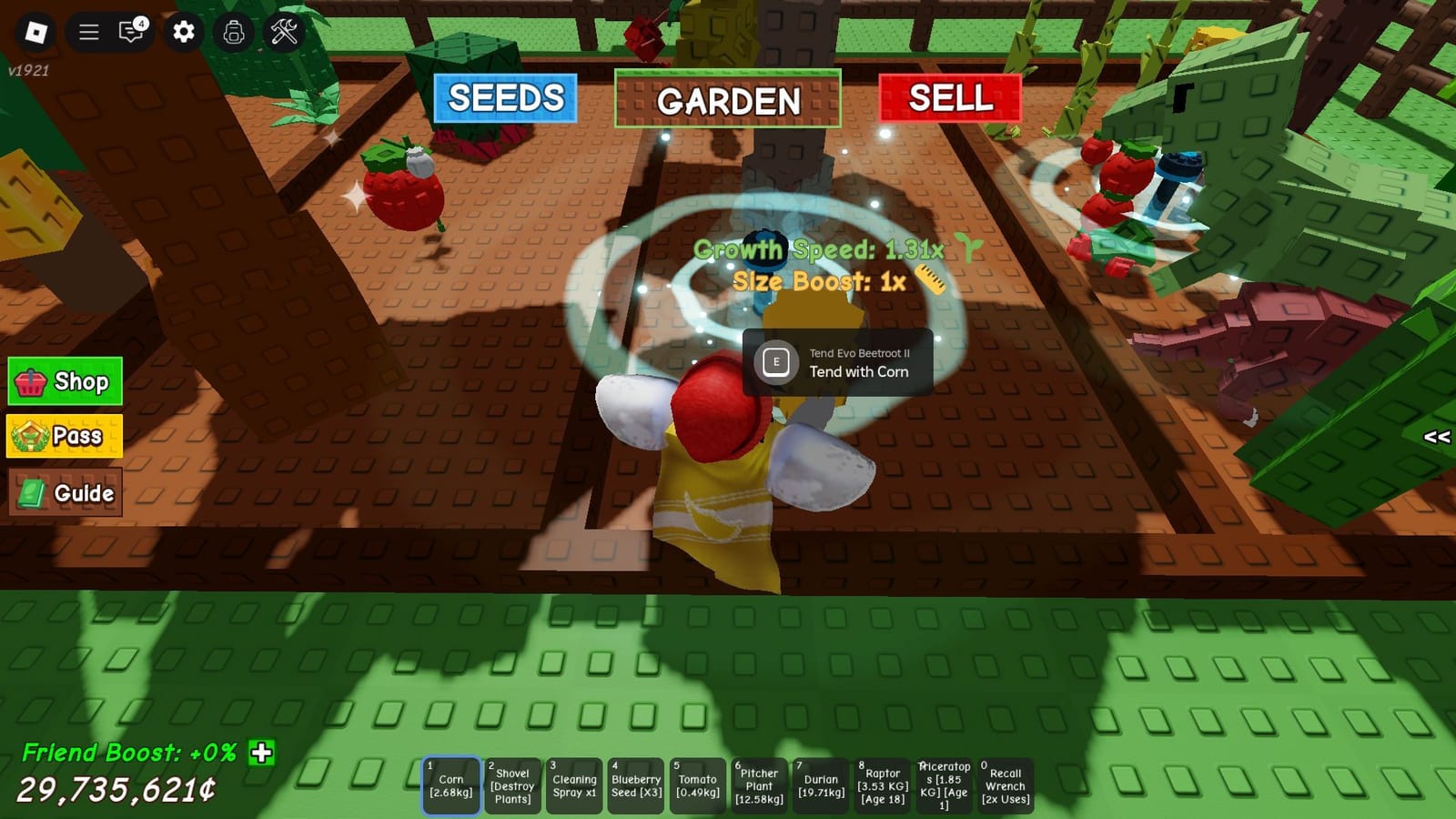 All Evo Plants in Grow a Garden