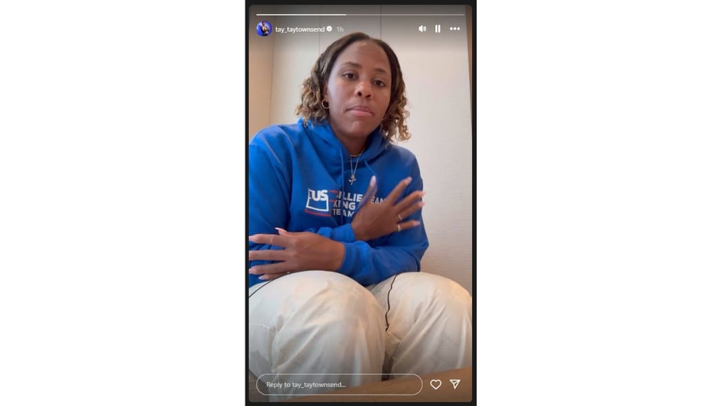 "There's no excuse" - Taylor Townsend issues emotional apology after ...
