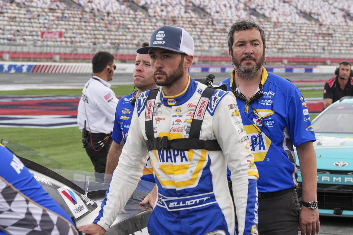 Why Chase Elliott will have a new spotter this weekend in place of Trey ...