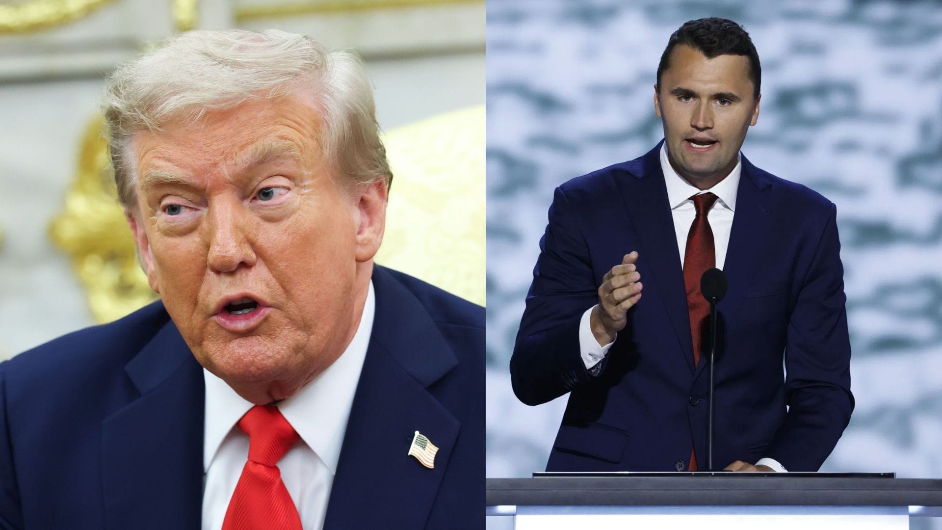 "He's angry at me": Trump explains where he "disagreed" with Charlie ...