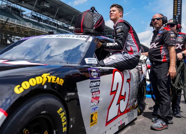 Harrison Burton admits he still has a “sour taste” after Wood Brothers ...