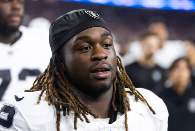 Is Ashton Jeanty playing today vs the Patriots? Raiders RB's status ...