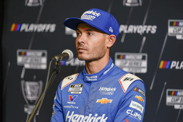 Kyle Larson ‘honored’ to keep Martin Truex Jr.’s ex-girlfriend Sherry ...