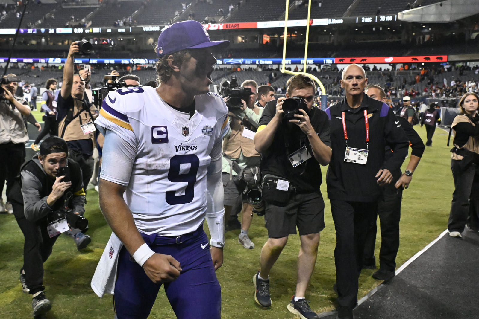 "Caleb Williams was at nail salon": NFL fans react to J.J. McCarthy ...