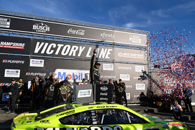Who won the NASCAR playoff race today at New Hampshire? Full results from 2025 Mobil 1 301