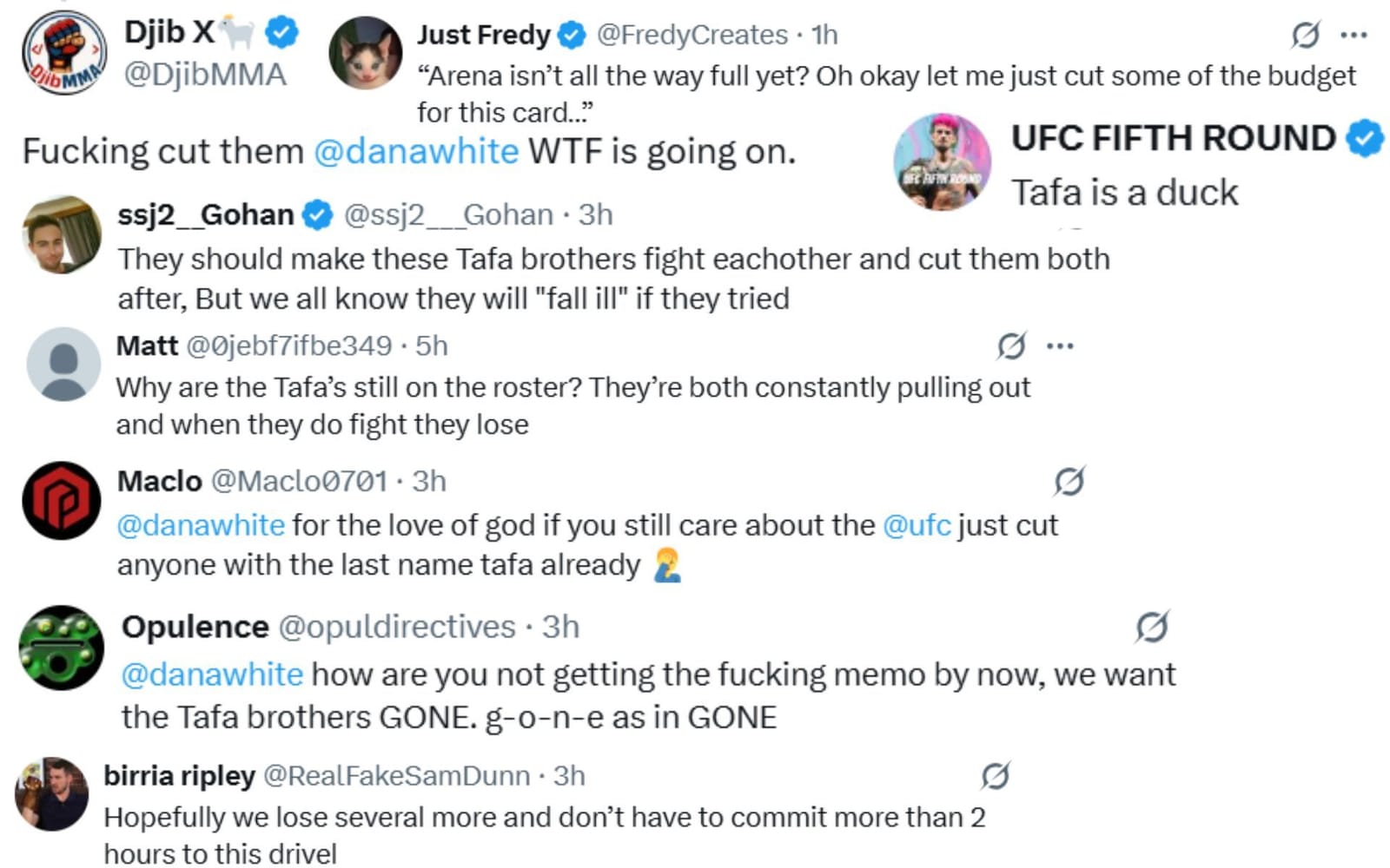 UFC Perth loses another bout as Justin Tafa withdraws due to illness ...