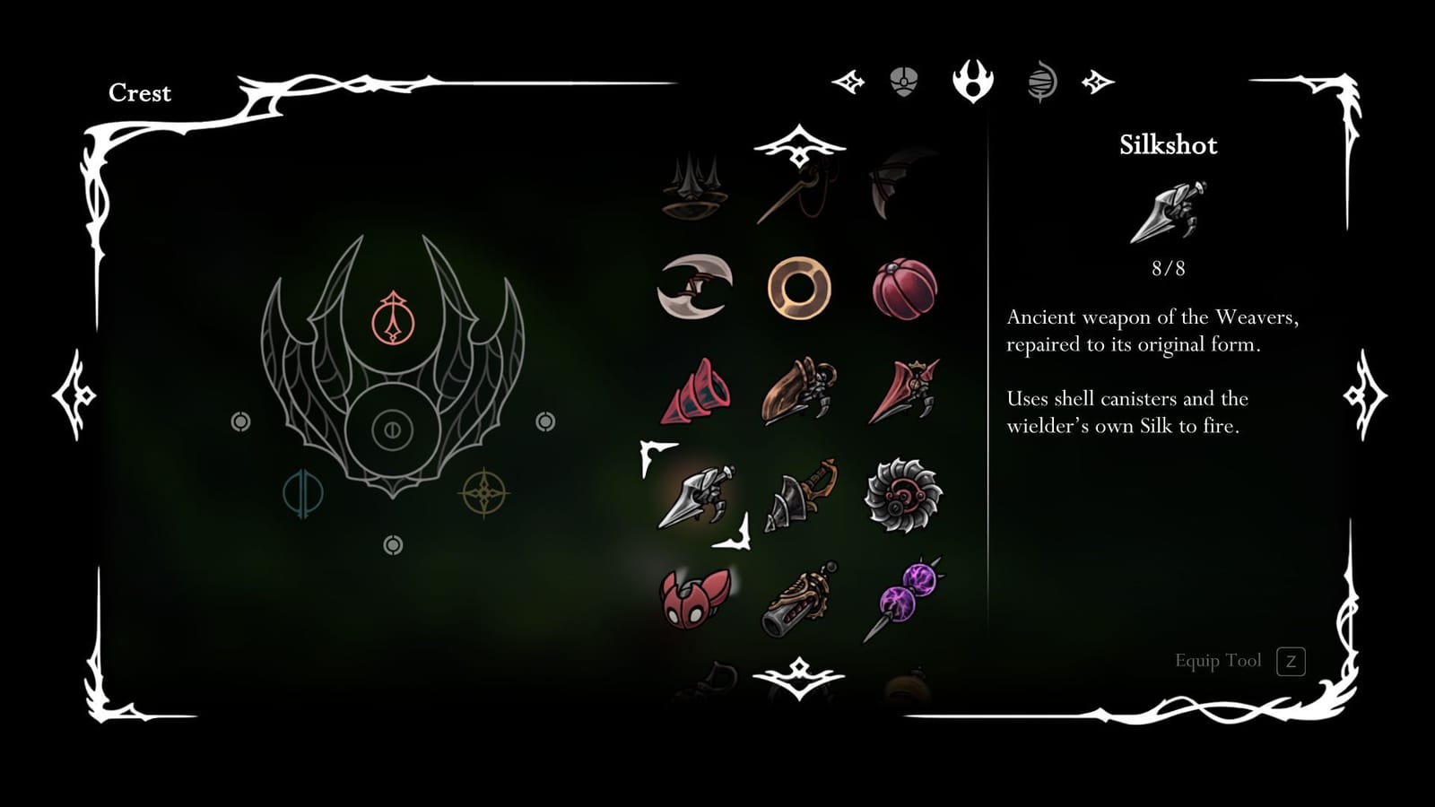 Best tools tier list: Hollow Knight Silksong