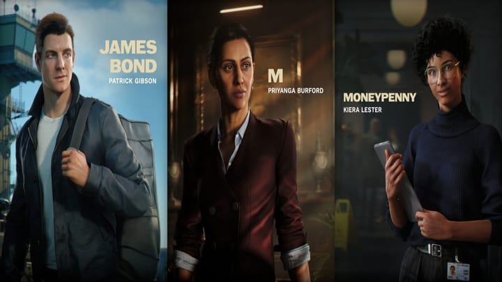 007 First Light: Full cast and characters list