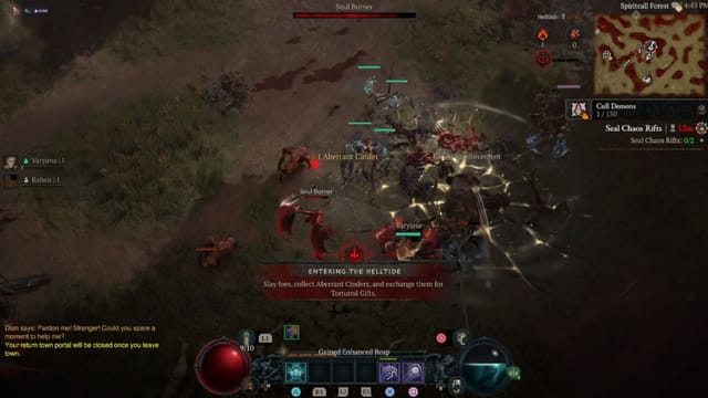 Diablo 4 Season 10: Bartuc's Reign of Chaos walkthrough (Faction Rep Quest)