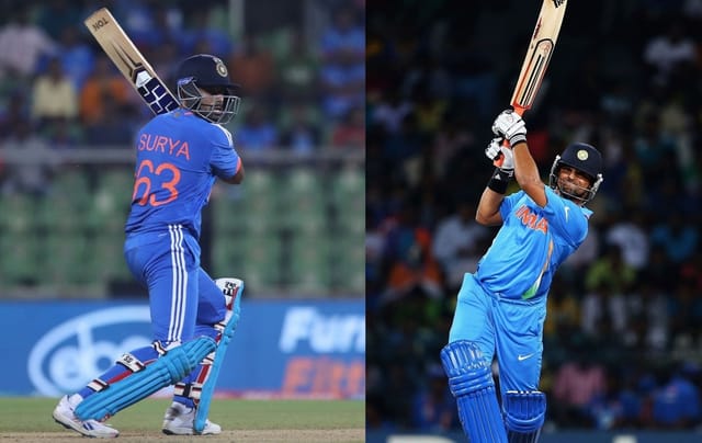 Suryakumar Yadav vs Suresh Raina - comparing their T20I stats after 78 matches