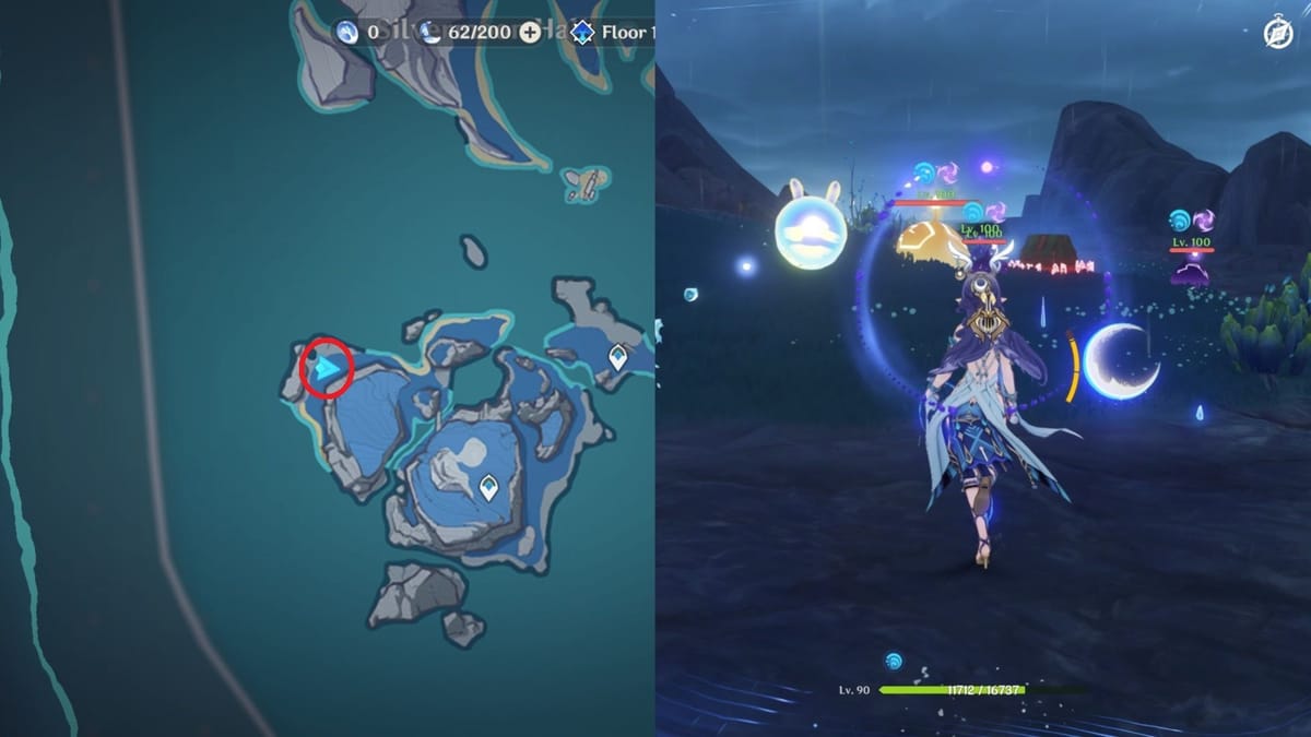 Genshin Impact: Remarkable chest locations in Hiisi Island