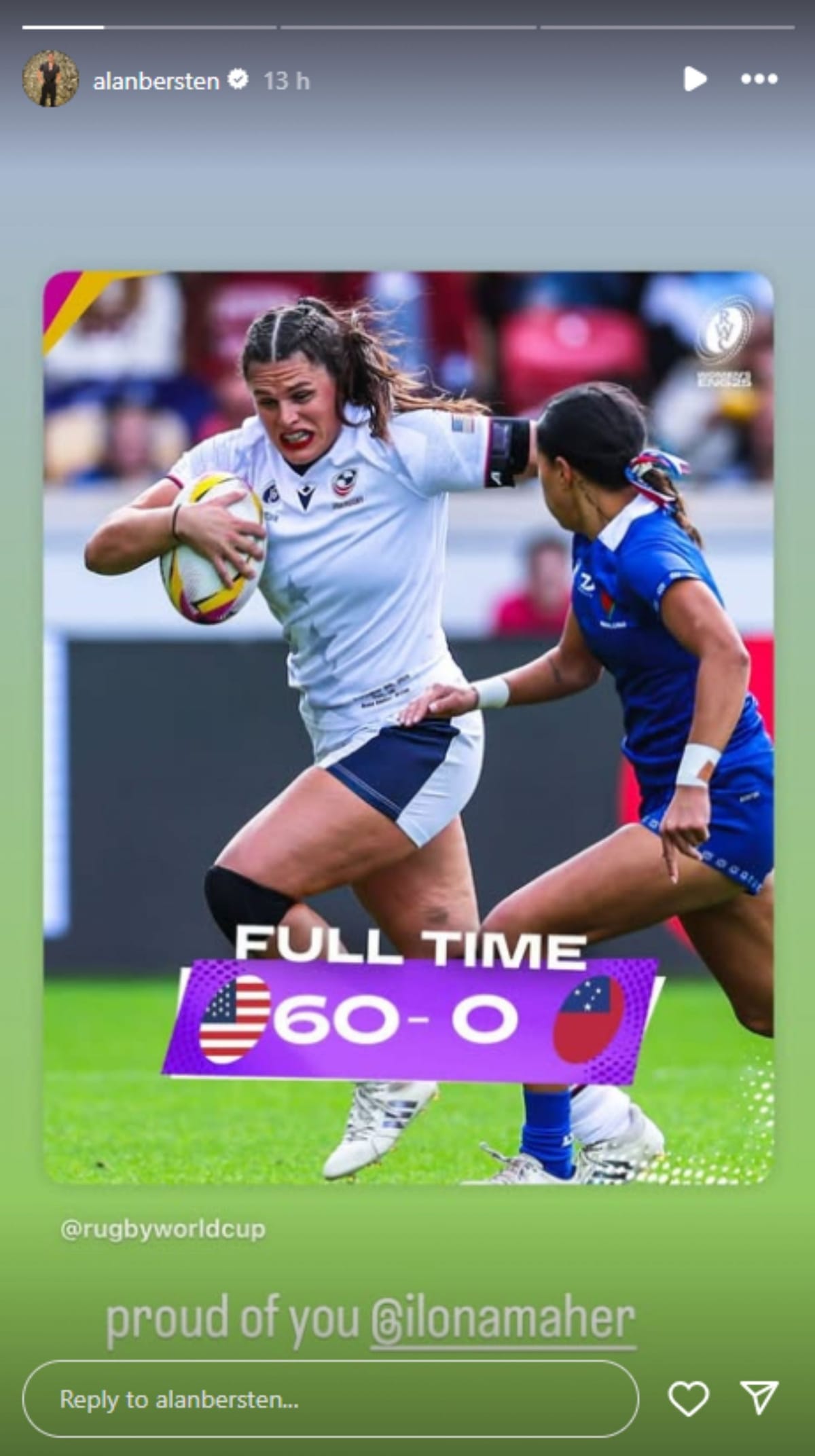 Ilona Maher's former DWTS partner Alan Bersten backs the Olympian as ...