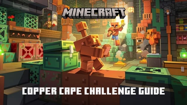 All Minecraft Copper Cape challenges and how to do them