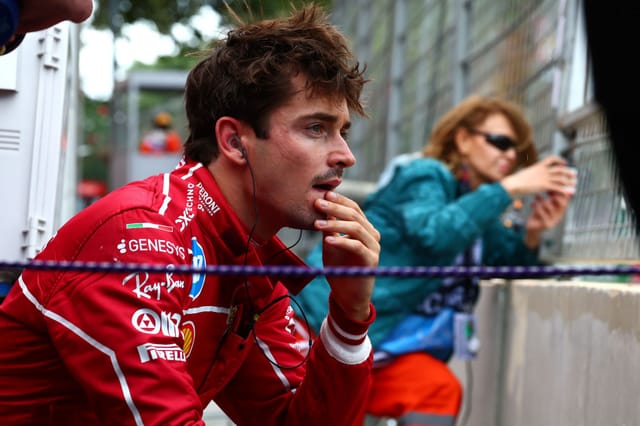"I am stupid 2025 edition": Fans react to Charles Leclerc crashing out ...
