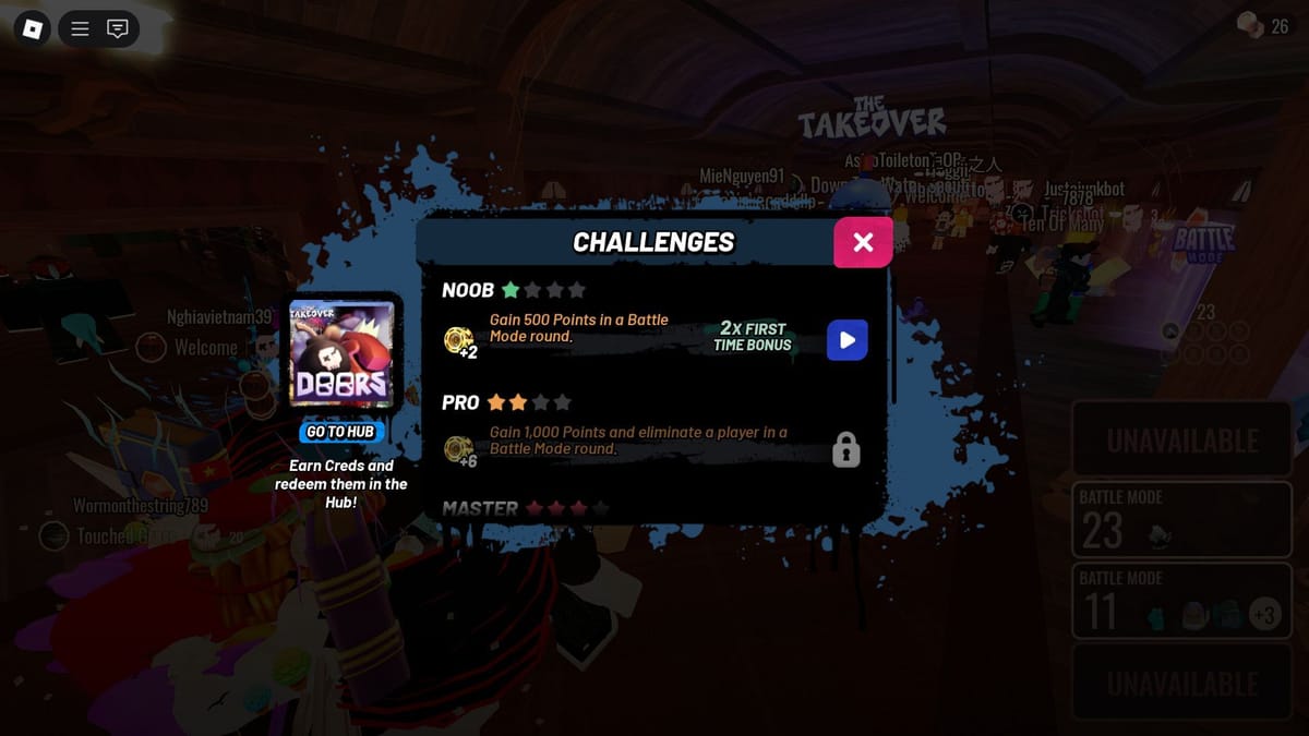Roblox The Takeover DOORS guide