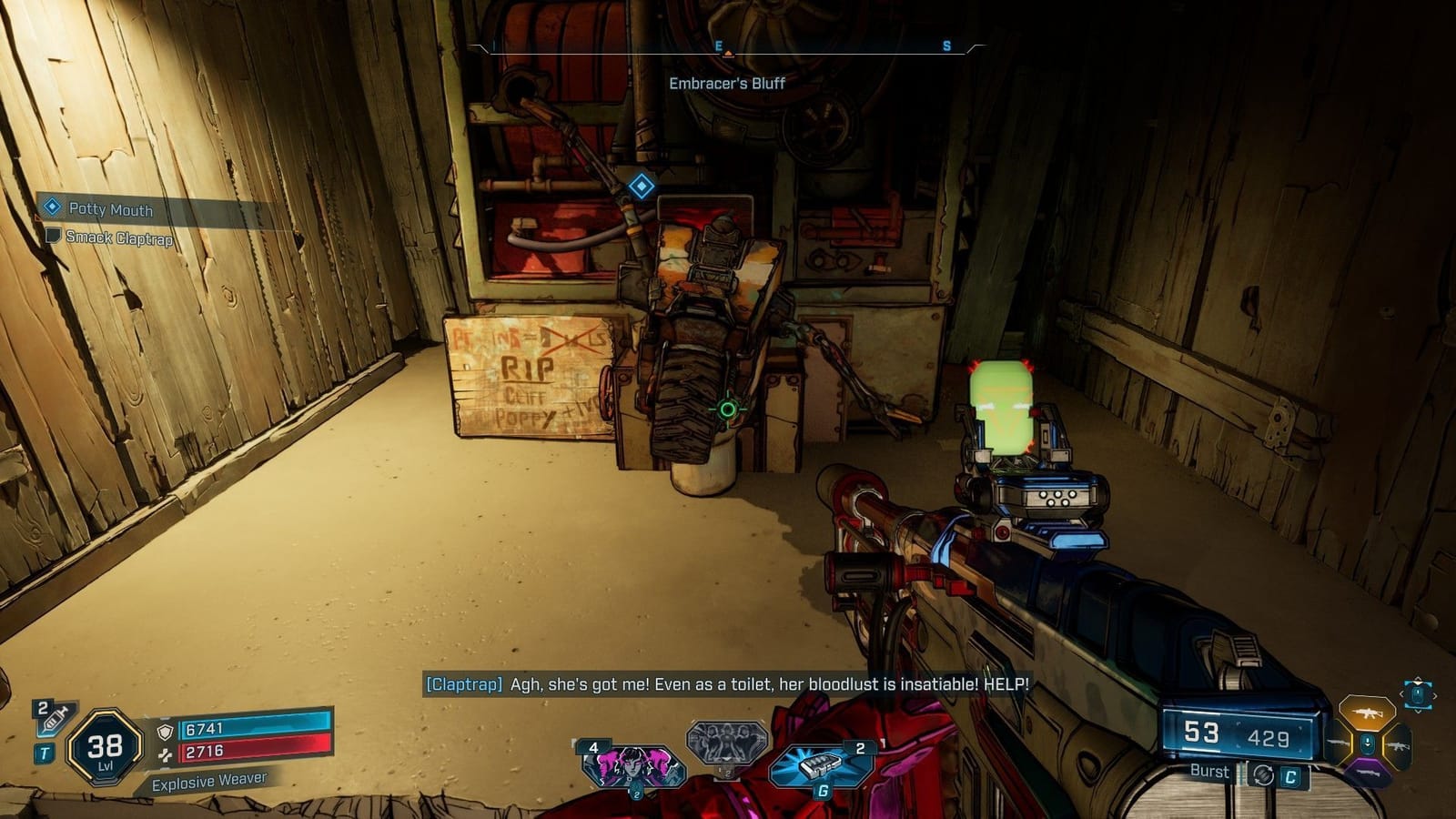 Borderlands 4: Potty Mouth walkthrough & choices guide