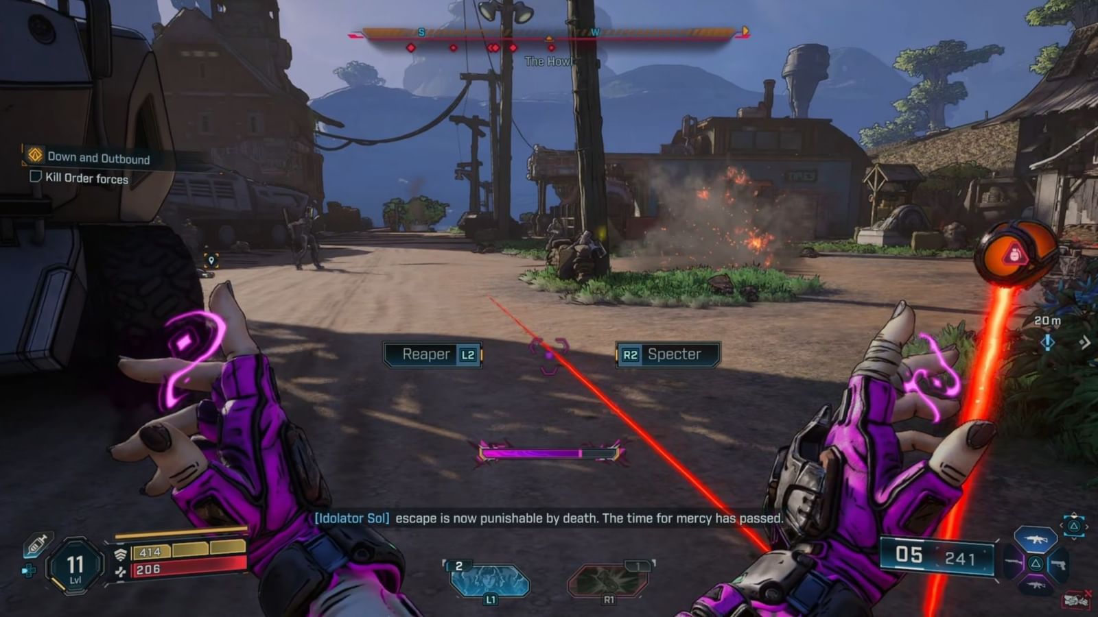 Borderlands 4 Down and Outbound walkthrough