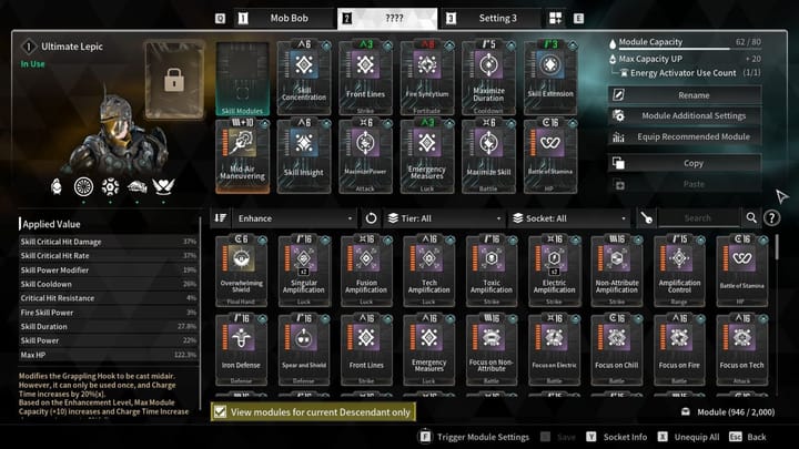 The First Descendant: Lepic build refresh (post-rework)