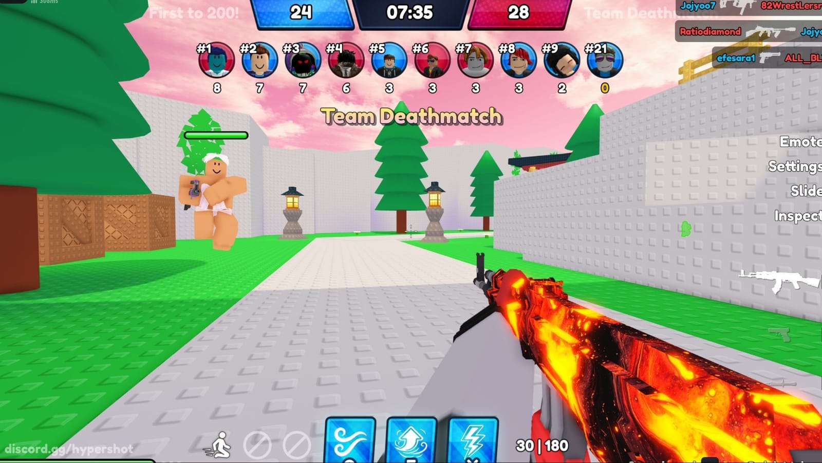 Hypershot Team Deathmatch guide