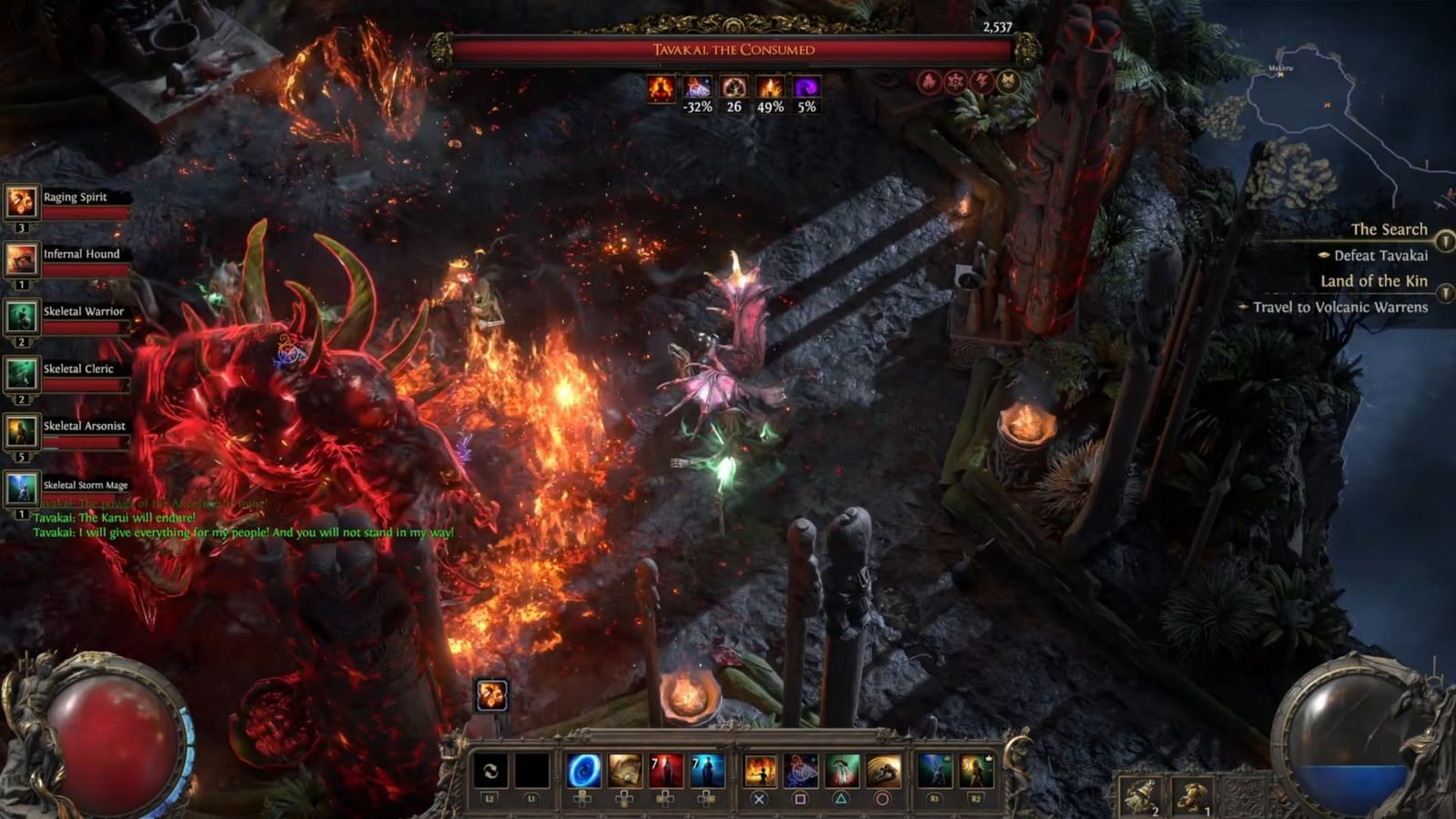 Path of Exile 2: Tavakai, The Chieftain boss guide