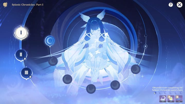 Genshin Impact Silvermoon Hall: Selenic Chronicles guide (Get free ...