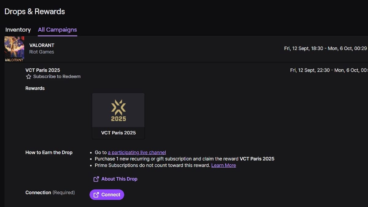 How to get VCT Champions 2025 Chat Badge in Valorant