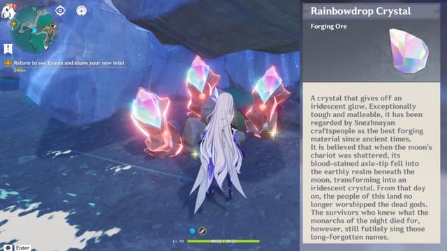 Genshin Impact Rainbowdrop Crystal locations and farming guide