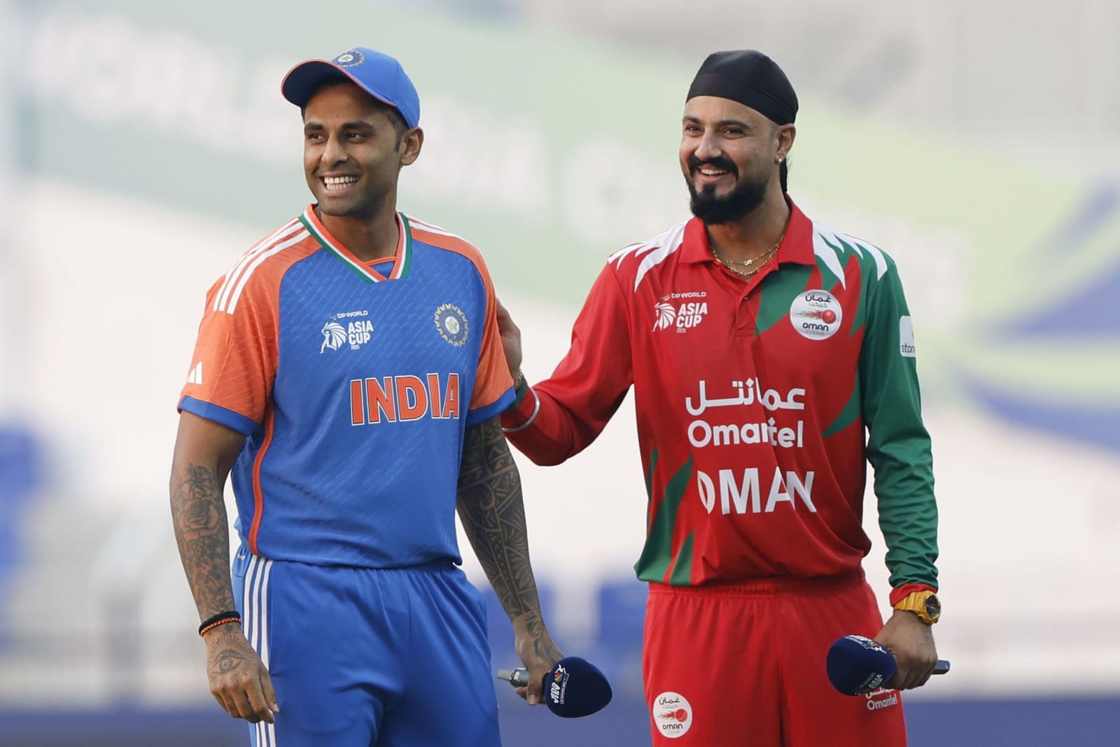 Sanjay Manjrekar gives star Oman cricketer a warm hug after IND vs OMA ...