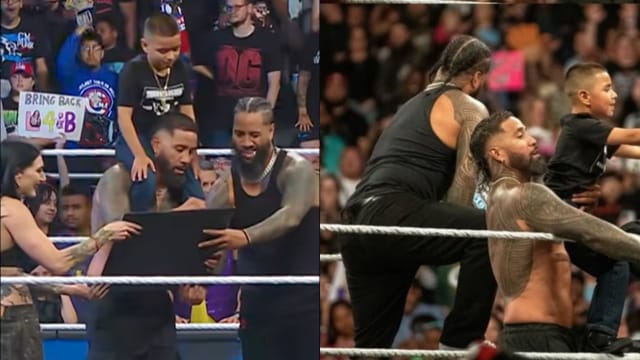 Jey Uso sends 2-word message after emotional moment with Rhea Ripley ...