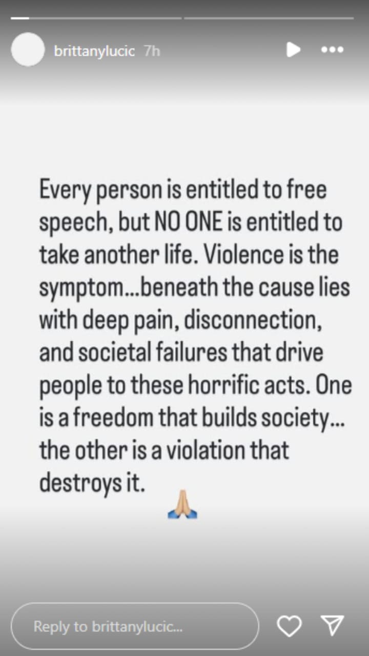 Milan Lucic's wife Brittany pens strong message against violence after ...
