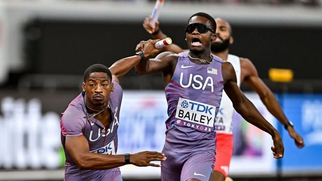 USA gets a second shot at men's 4x400m relay final after lane drama at ...