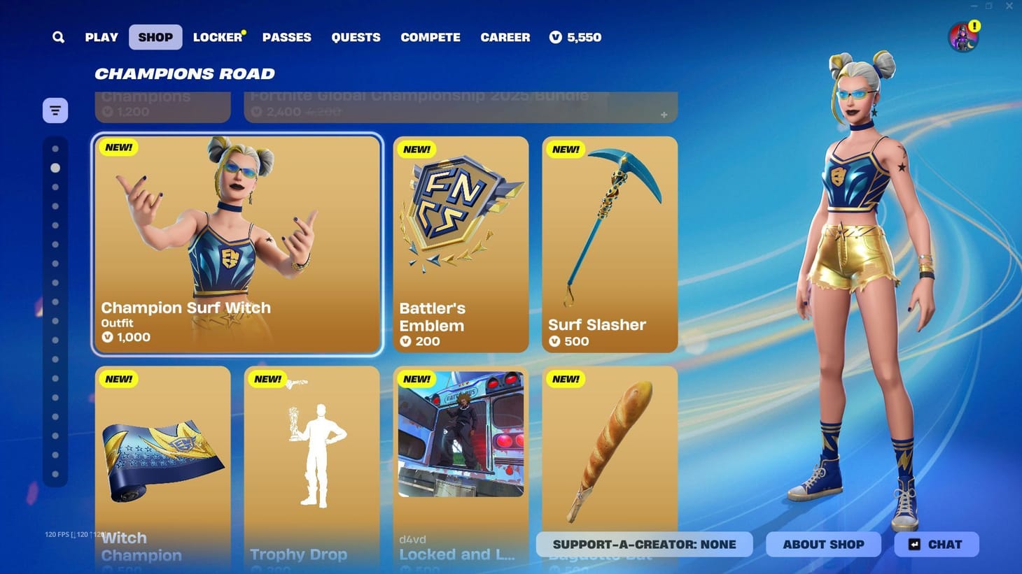 How to get Champion Surf Witch skin in Fortnite