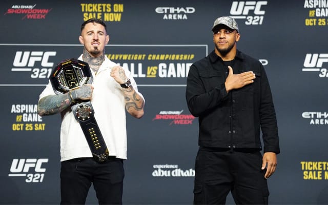 Ciryl Gane: "I was expecting the booing" - Tom Aspinall compares UFC ...