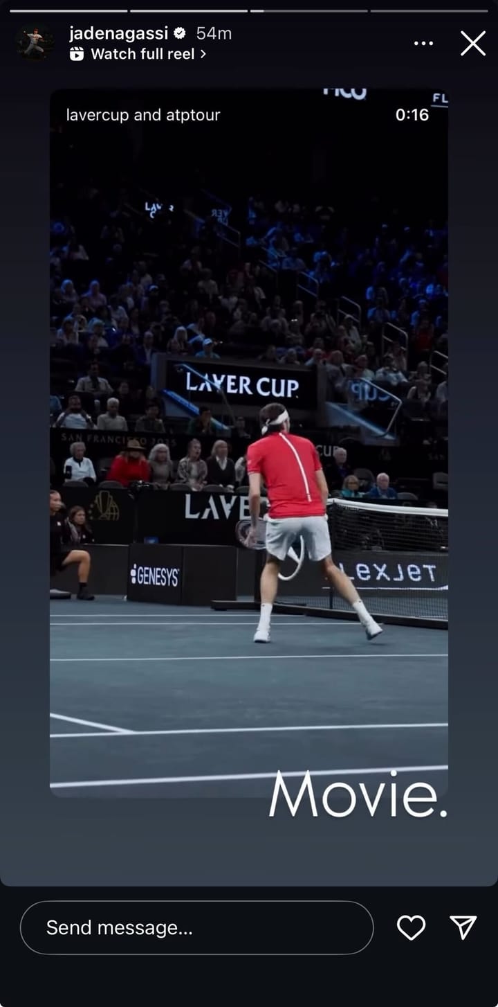 Andre Agassi & Steffi Graf's son Jaden has the 'best time' with ...