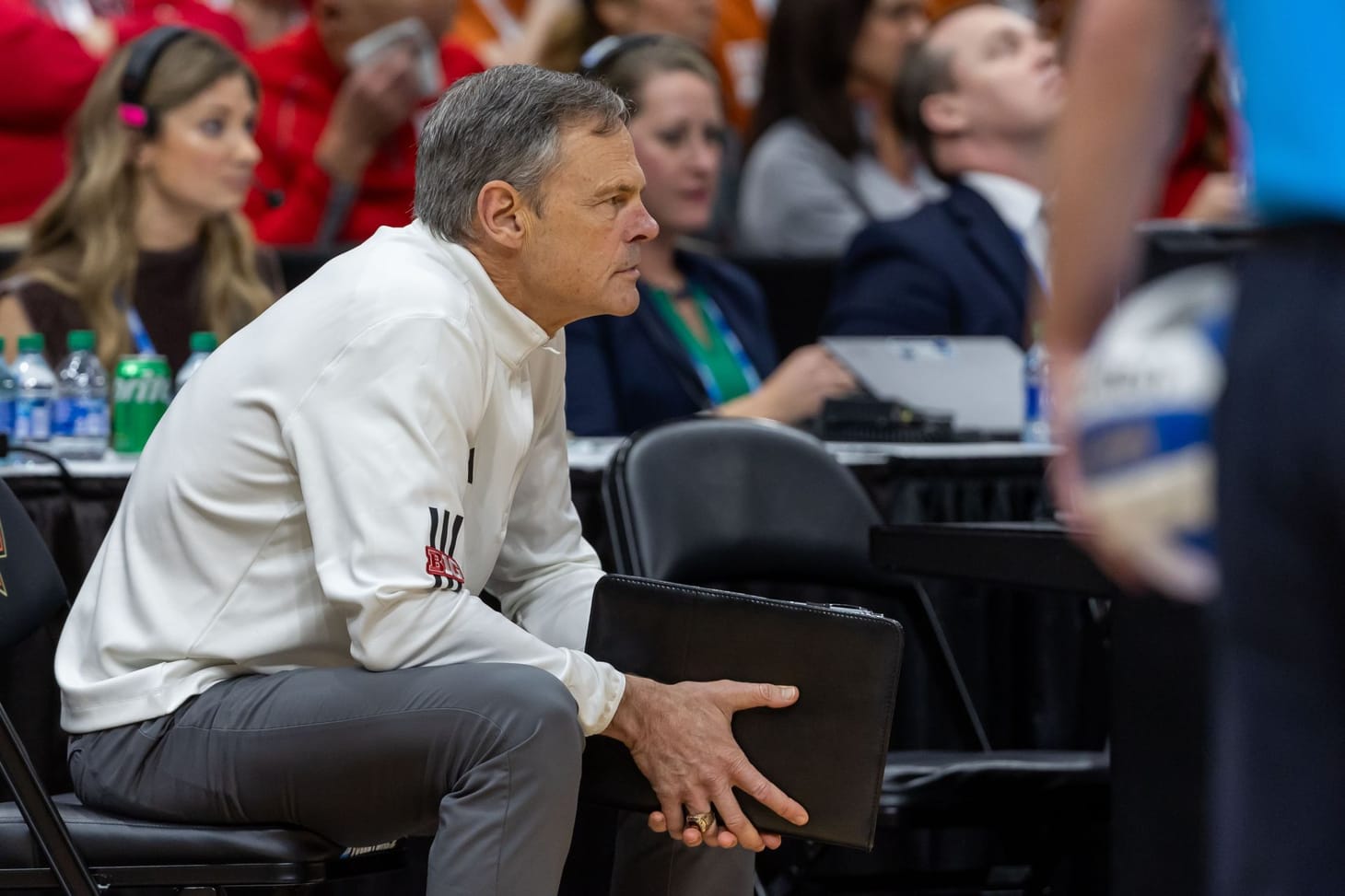 Huskers pay emotional tribute to ex-Nebraska Volleyball coach John Cook ...