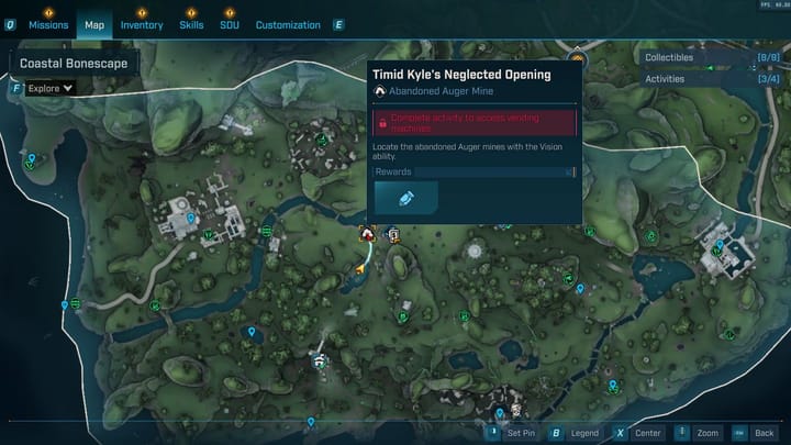 Borderlands 4 Timid Kyle's Neglected Opening (Augur Mine): Location ...