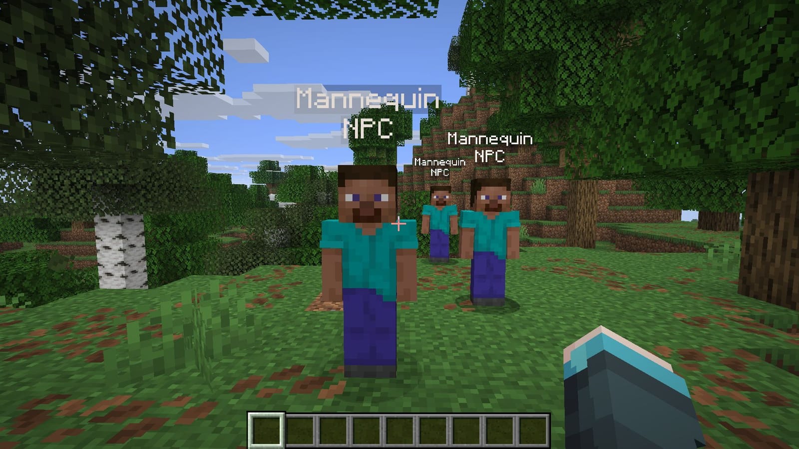 New Minecraft snapshot adds Mannequins for NPC support