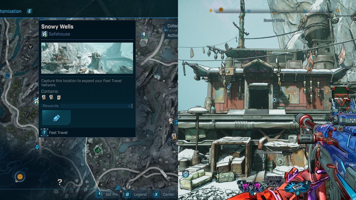 Borderlands 4: All Safehouses and datapad locations