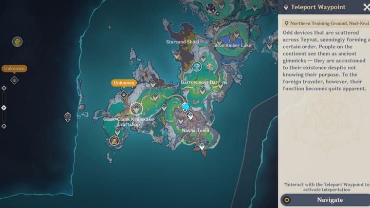 Genshin Impact Nod-Krai talent materials domain location (Lightless ...